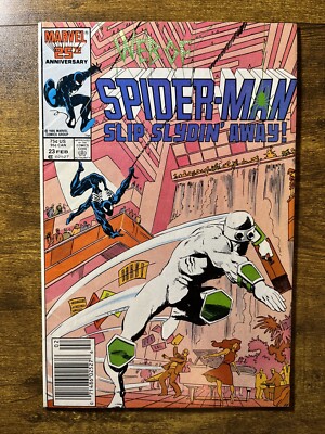 WEB OF SPIDER-MAN 23 NEWSSTAND KYLE BAKER COVER MARVEL COMICS 1987 B | eBay