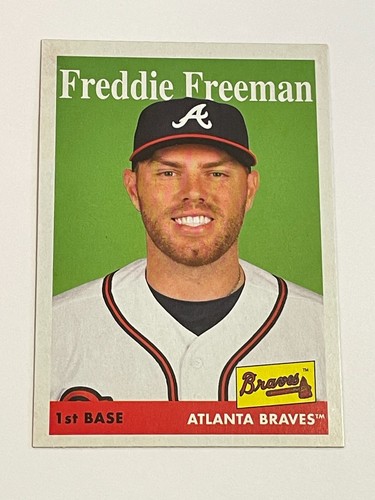 2019 Topps Archives Baseball #18 - Freddie Freeman - Atlanta Braves | eBay