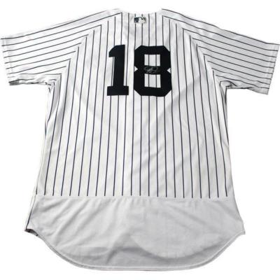 On Field Authentic Yankees #18 jersey Sz 52 Didi Gregorious Signed ...