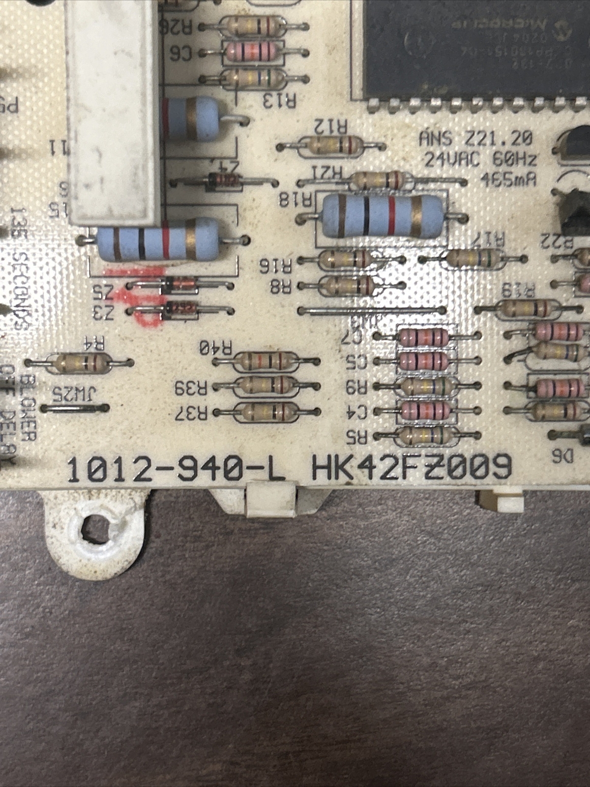 OEM Carrier HVAC Furnace Control Board #1012-940-L (HK42FZ009) Used ...