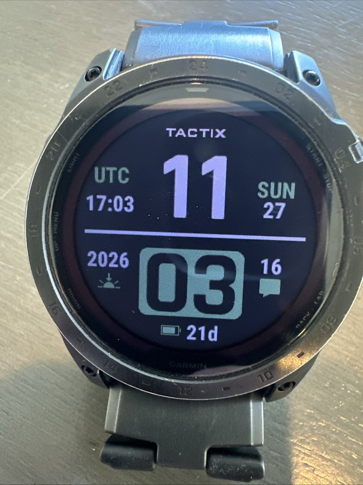 Garmin Tactix 7 Pro Ballistic Solar Tactical GPS Smartwatch with Nylon Band | eBay
