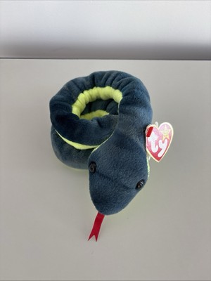 Ty Beanie Baby Hissy Snake Beanbag Plush Original Tag 1997 PE 4185 Gen ...