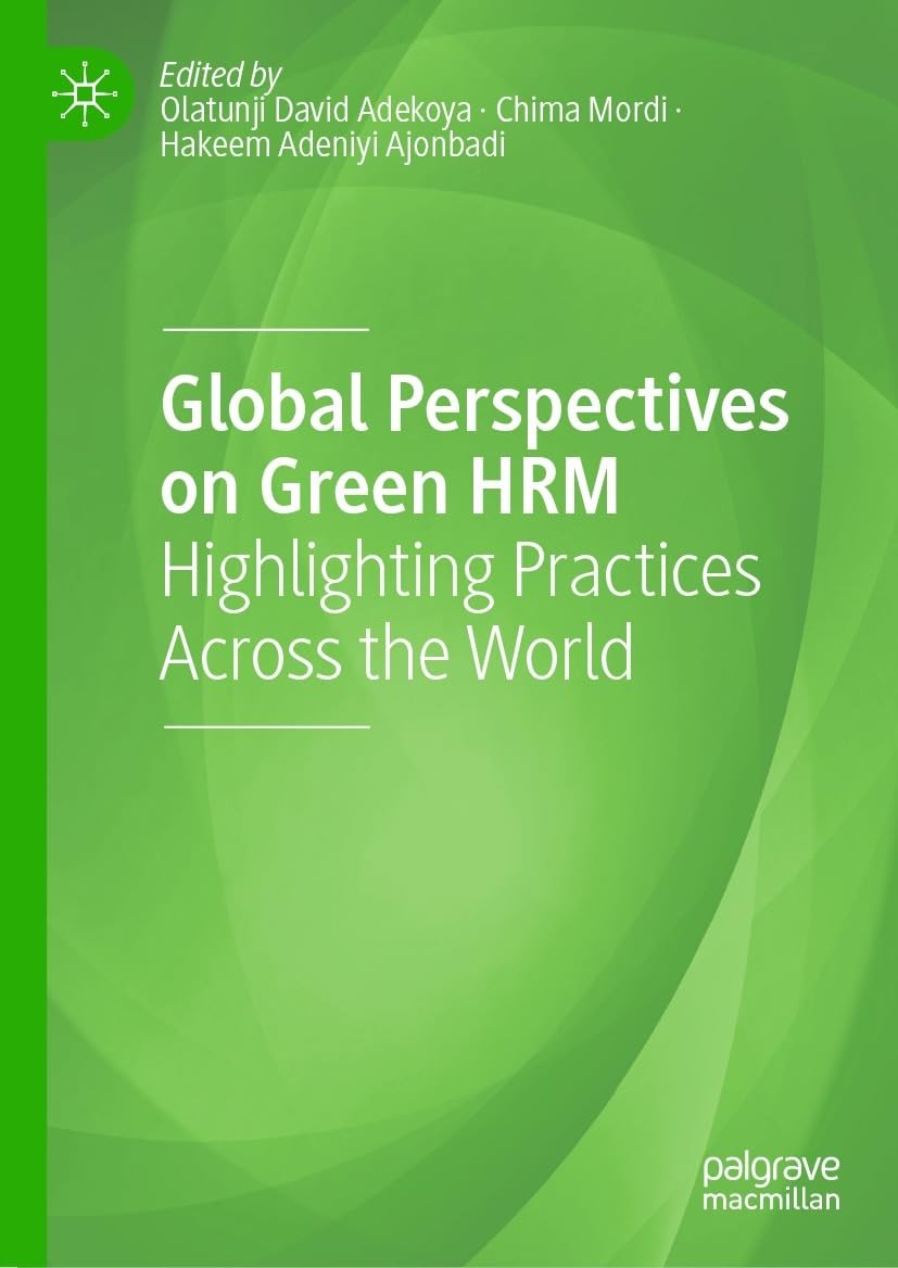 Olatunji David Adekoya Global Perspectives on Green HRM (Hardback) (US ...