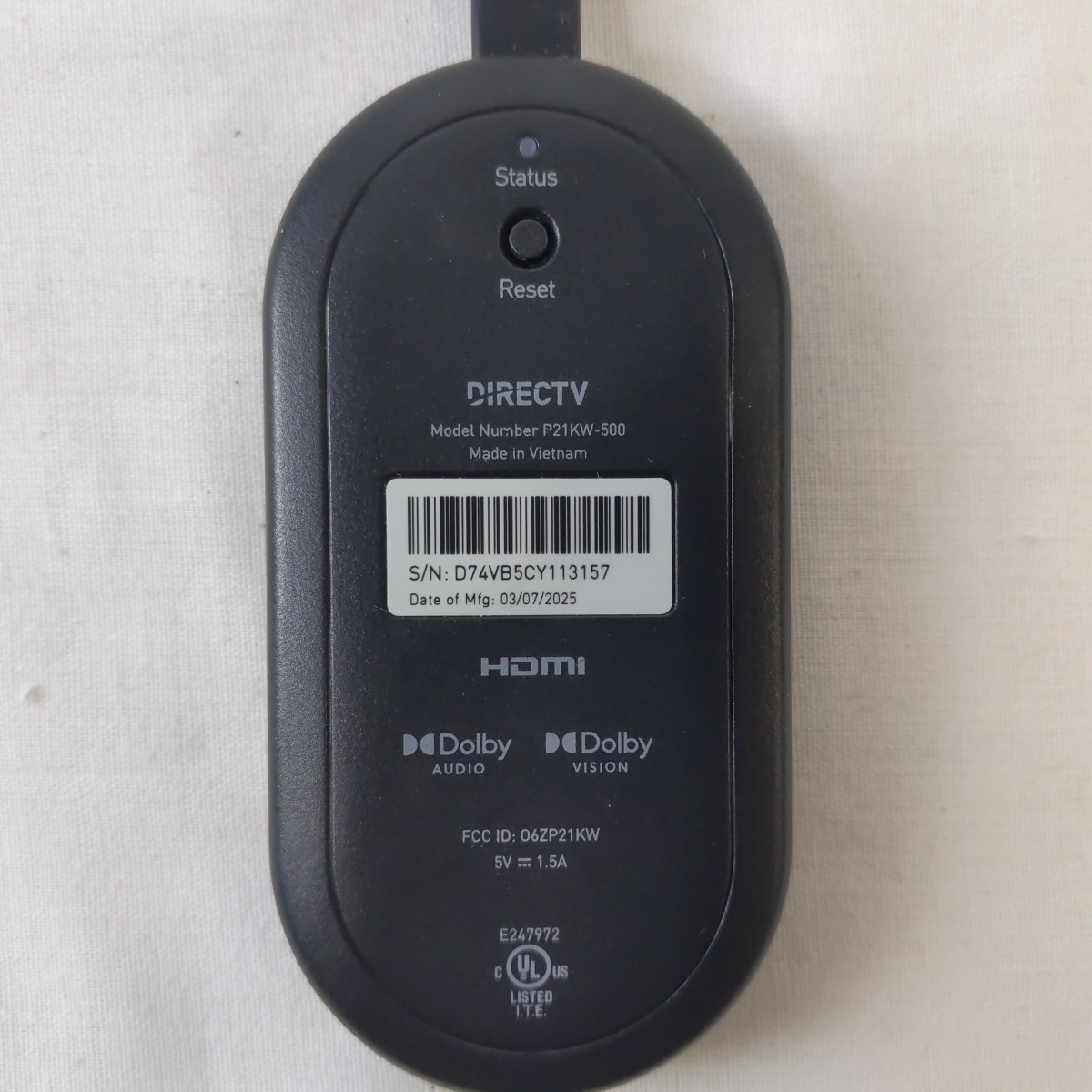 DIRECTV Gemini Air 4K Streaming Device - Model P21KW-500 for sale ...