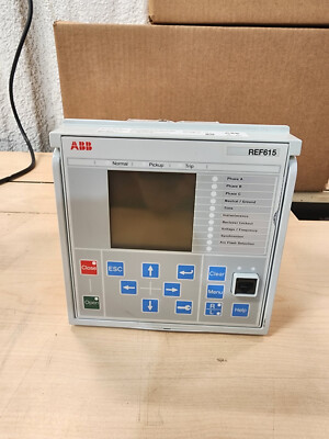 ABB REF615 Feeder Protection Relay REF615A_E | eBay