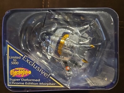 Robotech VF-1S Fokker Super Deformed Chrome Edition Morpher LE 5000 NEW ...