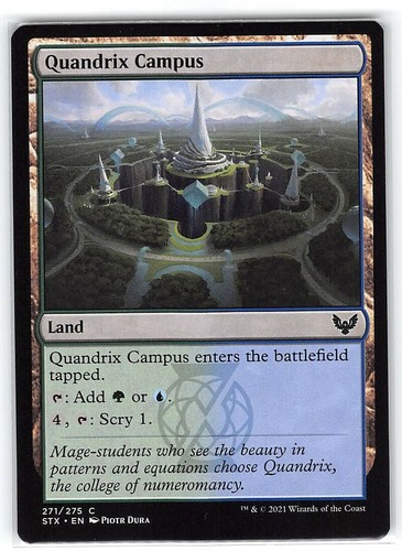 Quandrix Campus *PLAYSET* Magic MtG x4 Strixhaven | eBay
