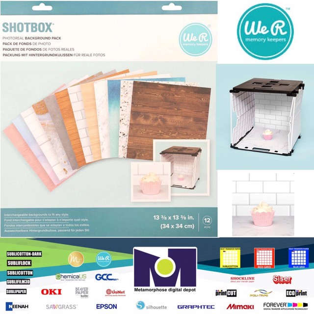 We R Memory Keepers Shotbox Background 12/sheets Photoreal for sale ...