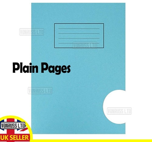10 pack Silvine A4 A5 Exercise Books School Notebooks 80 pages Class ...