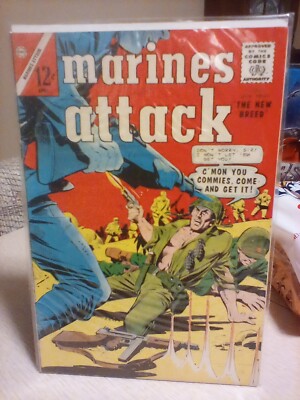 MARINES ATTACK 4 Fine condition 1965 hard to find in nice condition | eBay