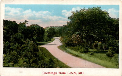 Linn, Missouri, Osage County, Lewis F. Linn, U.S. Senator, Postcard | eBay