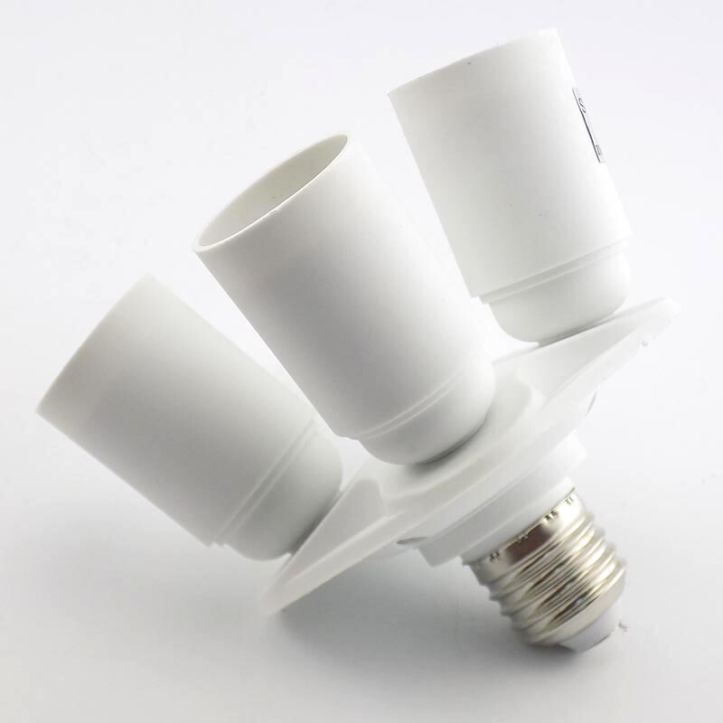 3/4 in 1 E27 Base Socket Bulb Adapter Converter Holder Light Lamp ...