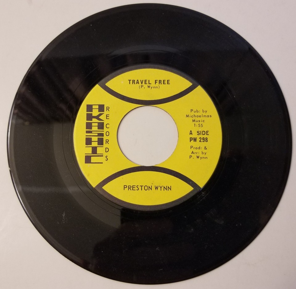 B106: Preston Wynn "Devil's Disciple" Akashic PW 298 Odd White Funk VG ...
