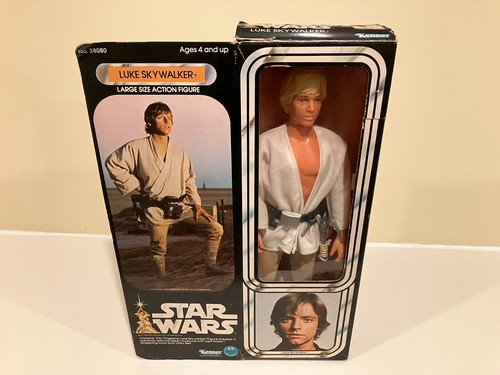 Vintage Kenner 1978 Star Wars 12 Inch LUKE SKYWALKER w Box Hook Belt ...