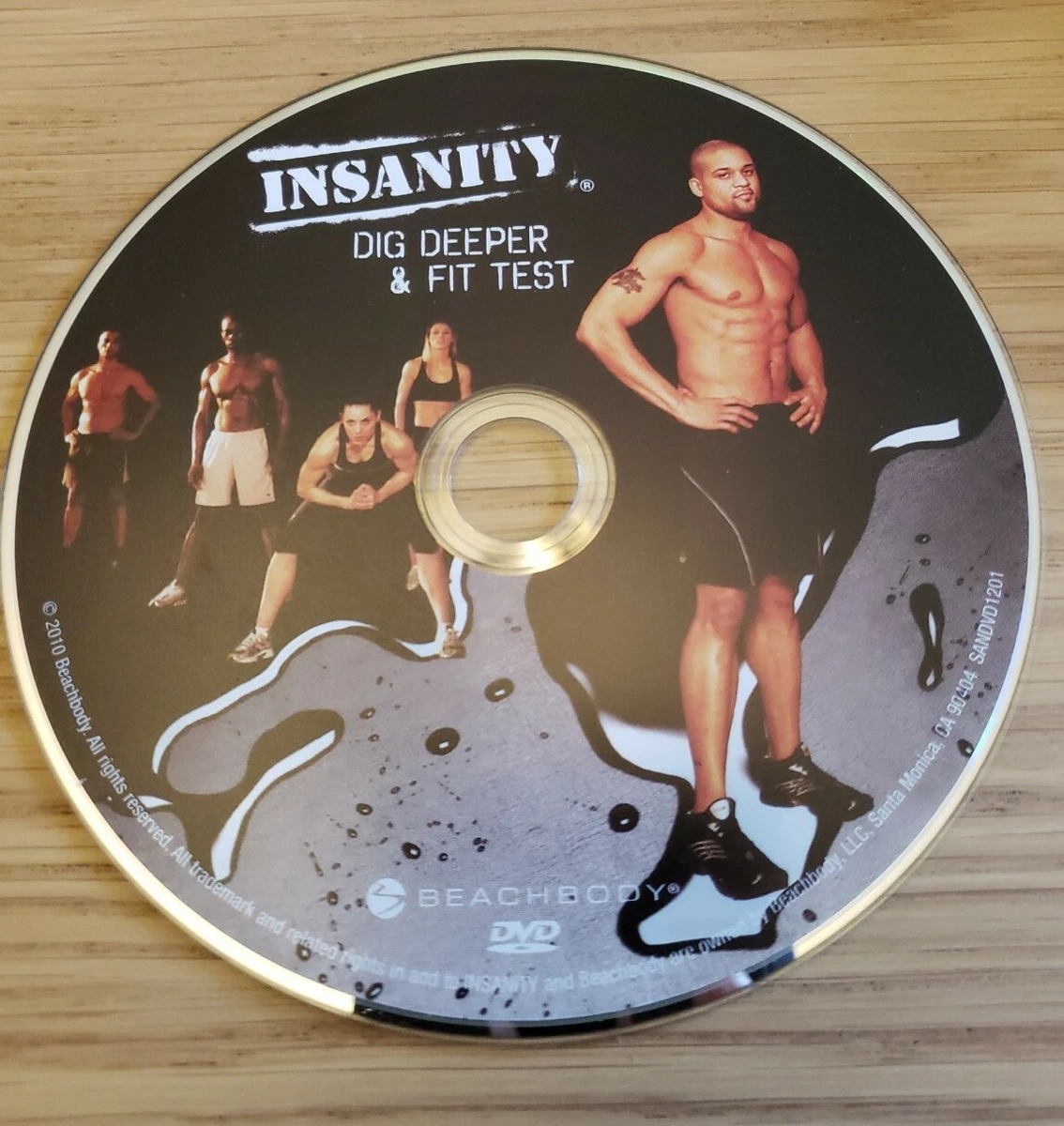 Insanity Fit Test Dvd