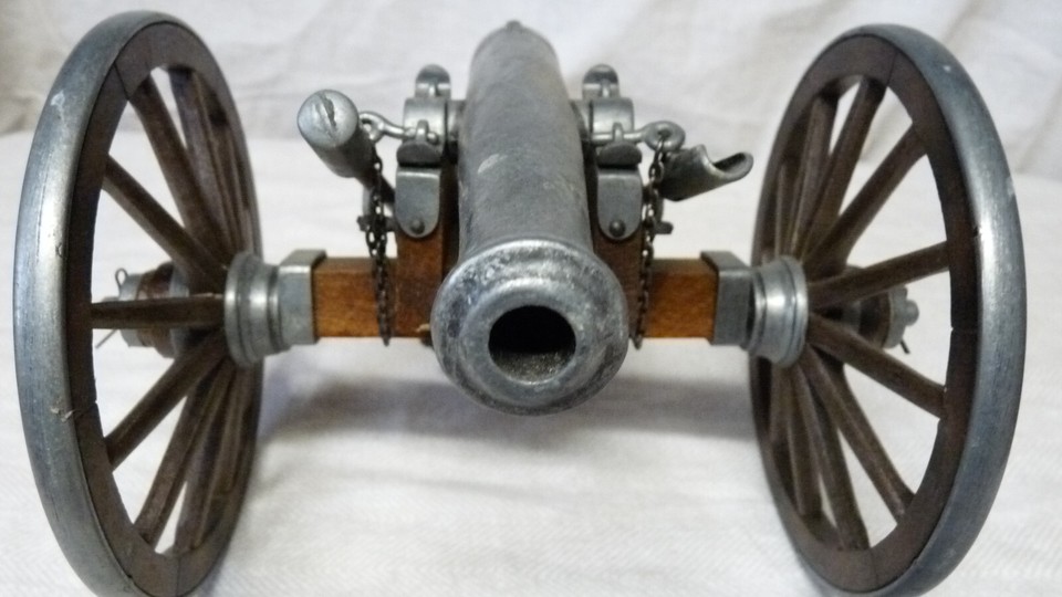 Dahlgren 1861 Civil war Cannon Replica Model 12" long x 6.5" wide | eBay