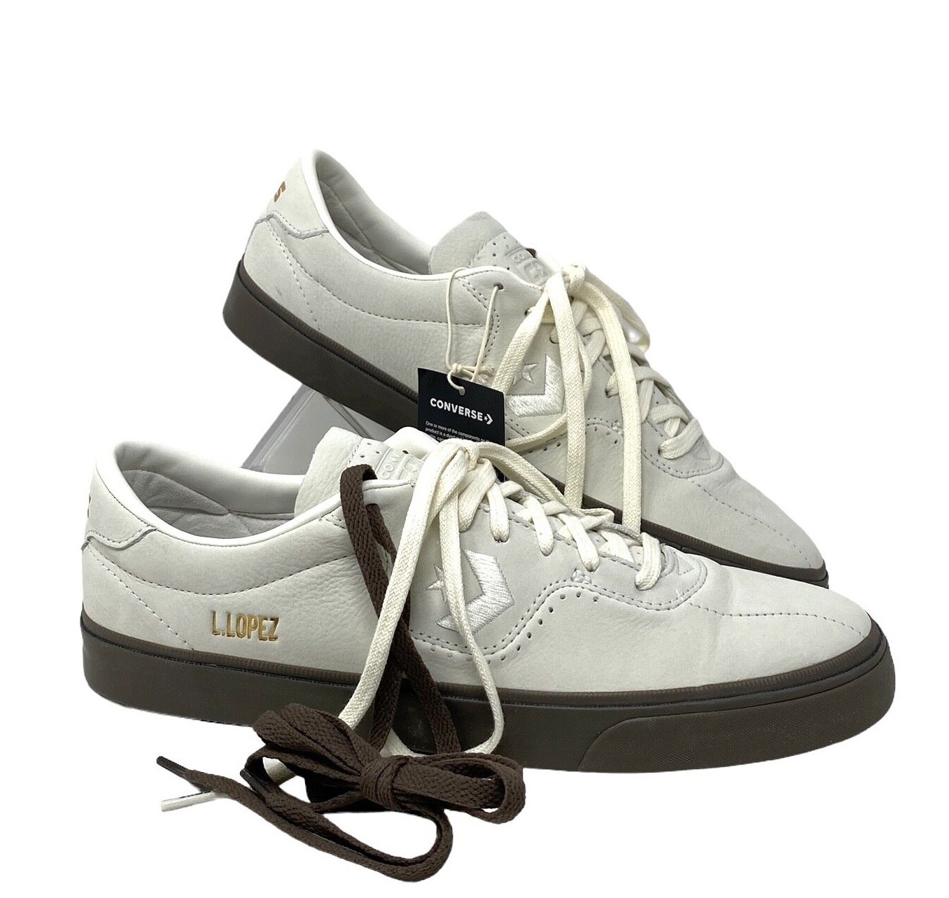 Converse CONS Louie Lopez Pro Low Top Beige Women's Nubuck Sneakers ...