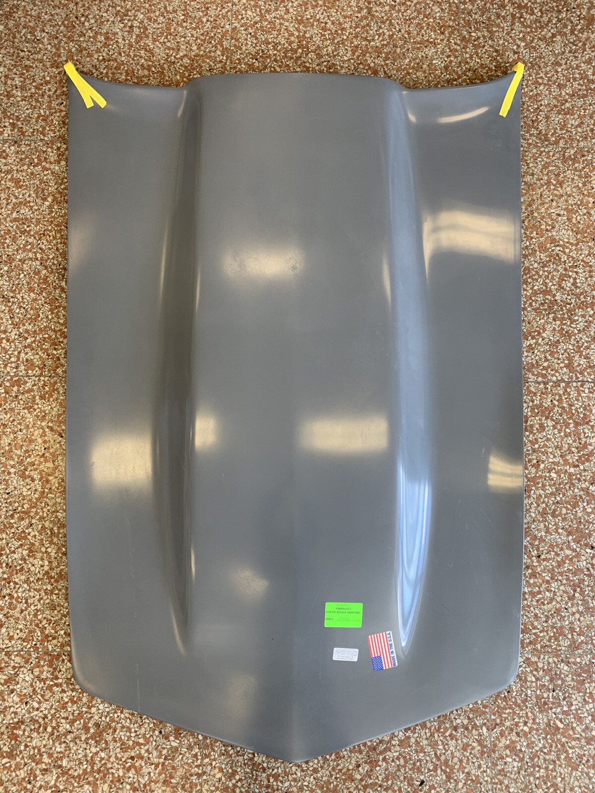 1973-76 Corvette High Rise Hood (Fiberglass) (U.S. Made) | eBay