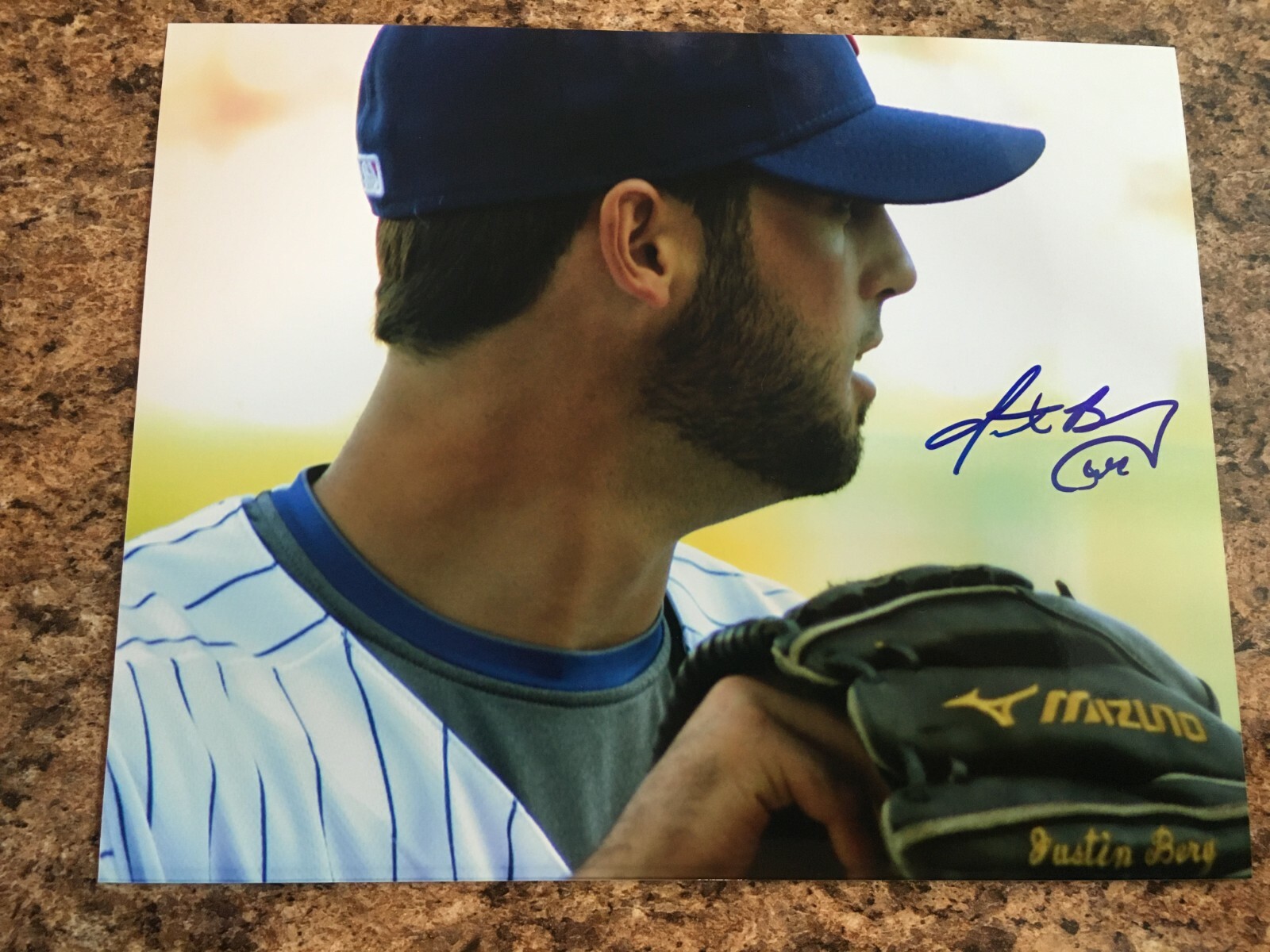 Justin Berg Signed 8x10 Photo Chicago Cubs Autograph | eBay