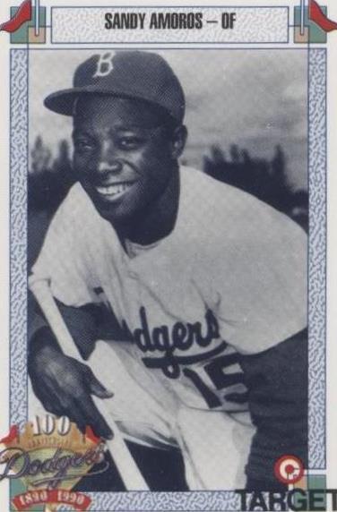 1990 Target Dodgers 100th Anniversary - Sandy Amoros #14 for sale ...