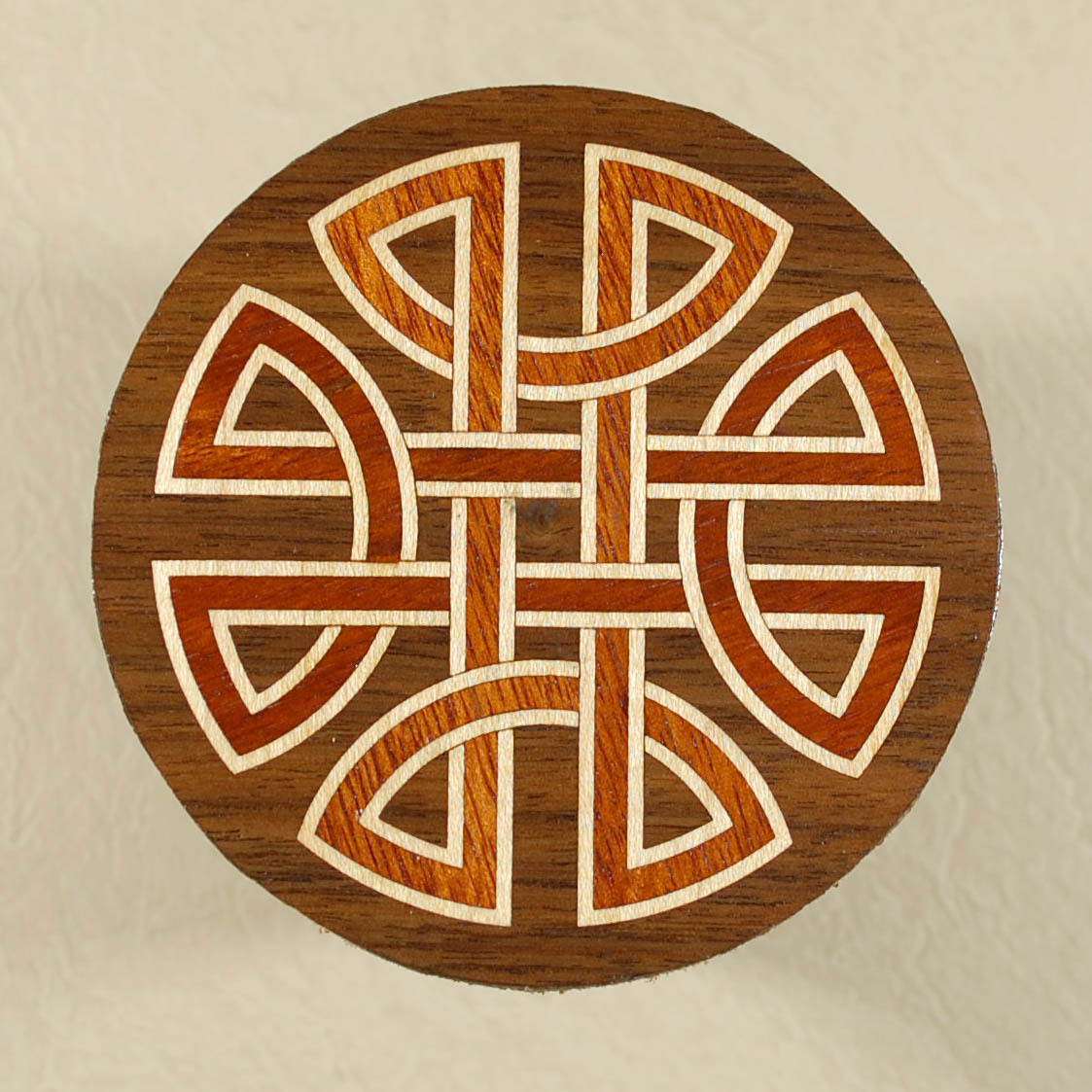 Keltic Designs Wood Inlays Celtic Knot Border Wood Wall Art