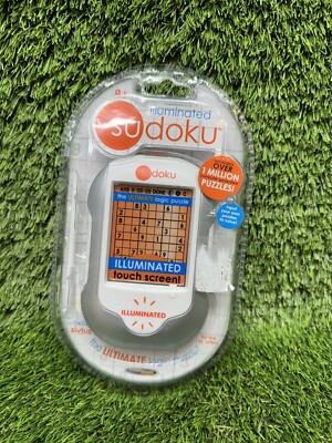 Sudoku Illuminated Handheld Game W/ Stylus Techno Source 2006 New ...