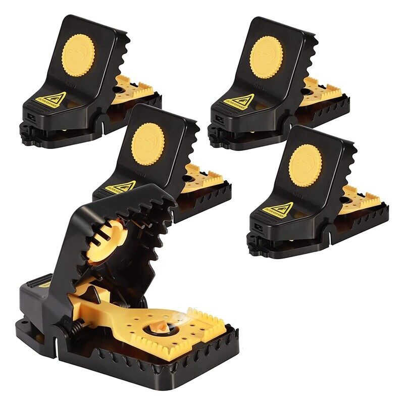 6-18x Strong plastic Duty Snap Mouse Rat Traps Rat Bait Rats Catcher ...