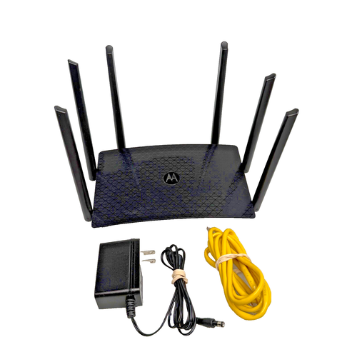Motorola AC1700 Dual-Band WiFi Gigabit Router MR1700 Black 4 LAN 6 ...