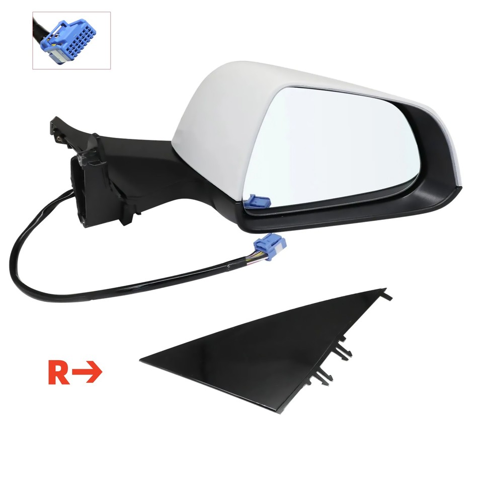 Right Side Rearview Mirror Assembly Accessories For Tesla Model 3 M3 ...