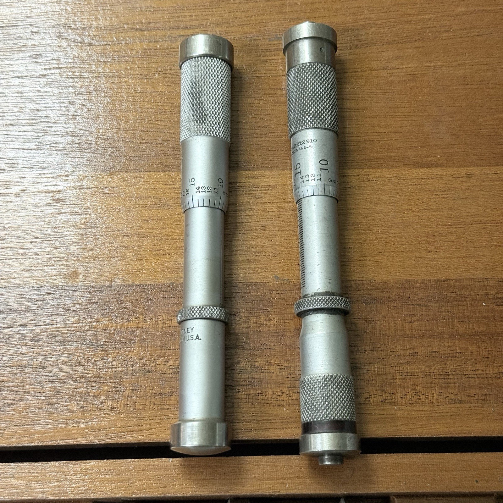 Lufkin End Measuring Rods Set Jig Bore Internal Micrometers | eBay