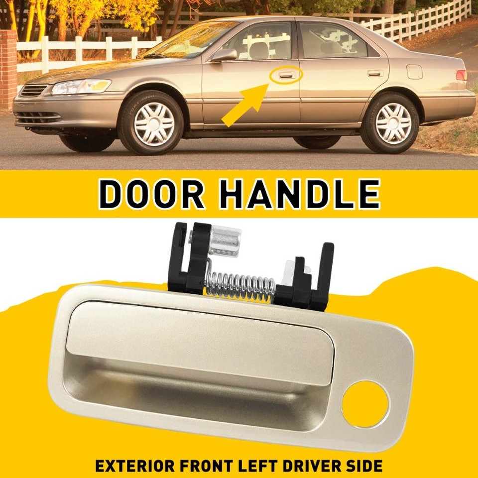 Door Handle Outside Driver Side Left Front Beige LH fits 97-01 Toyota ...