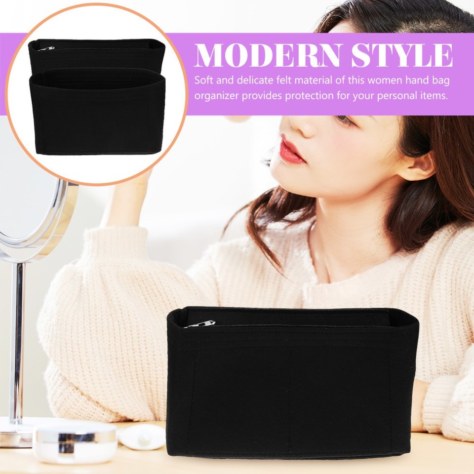 2pcs Purse Organizer Inserts Women Hand Bag Insert Organizer Small ...