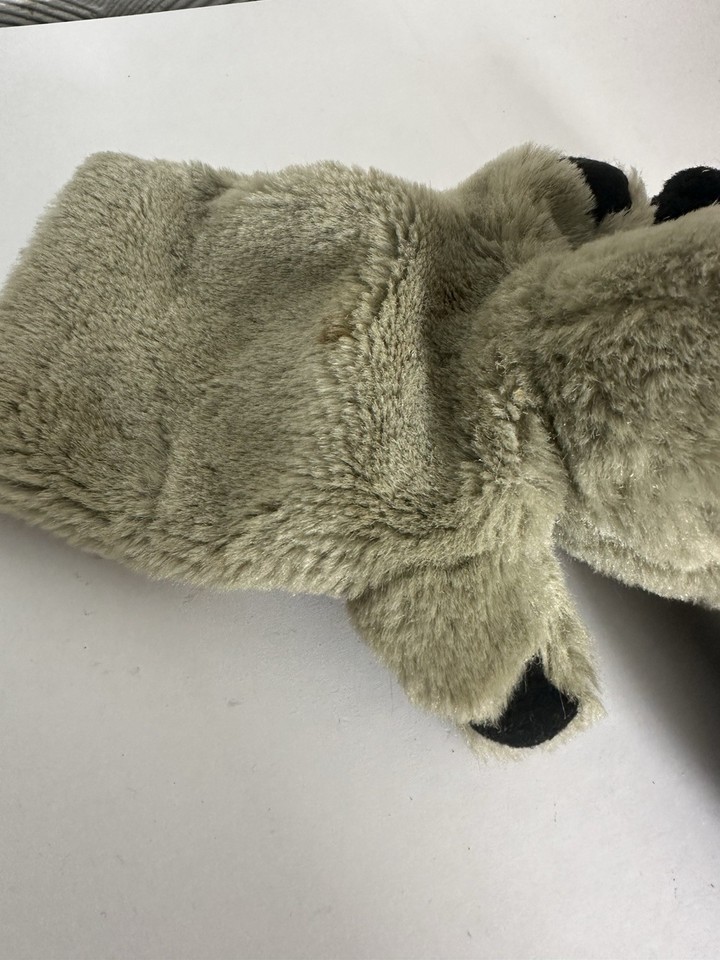 SOOTY & SWEEP SWEEP HAND PUPPET WITH COLLAR PLUSH SOFT TOY BY PATSY B ...