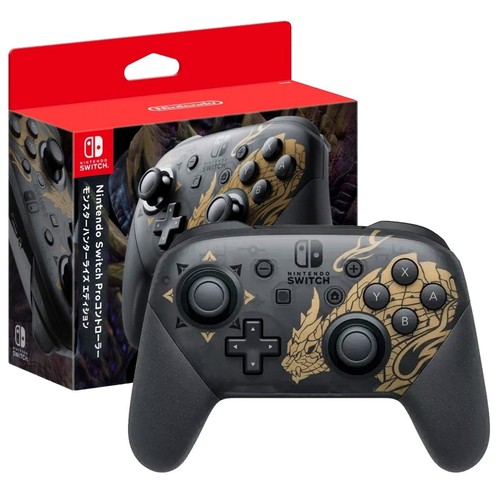 Nintendo Switch Pro Wireless Controller | Monster Hunter Rise Special ...