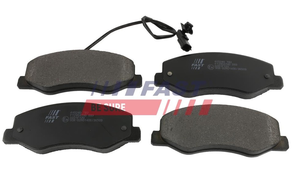 FAST FT29537HD Brake Pad Set, disc brake for NISSAN,OPEL,RENAULT ...
