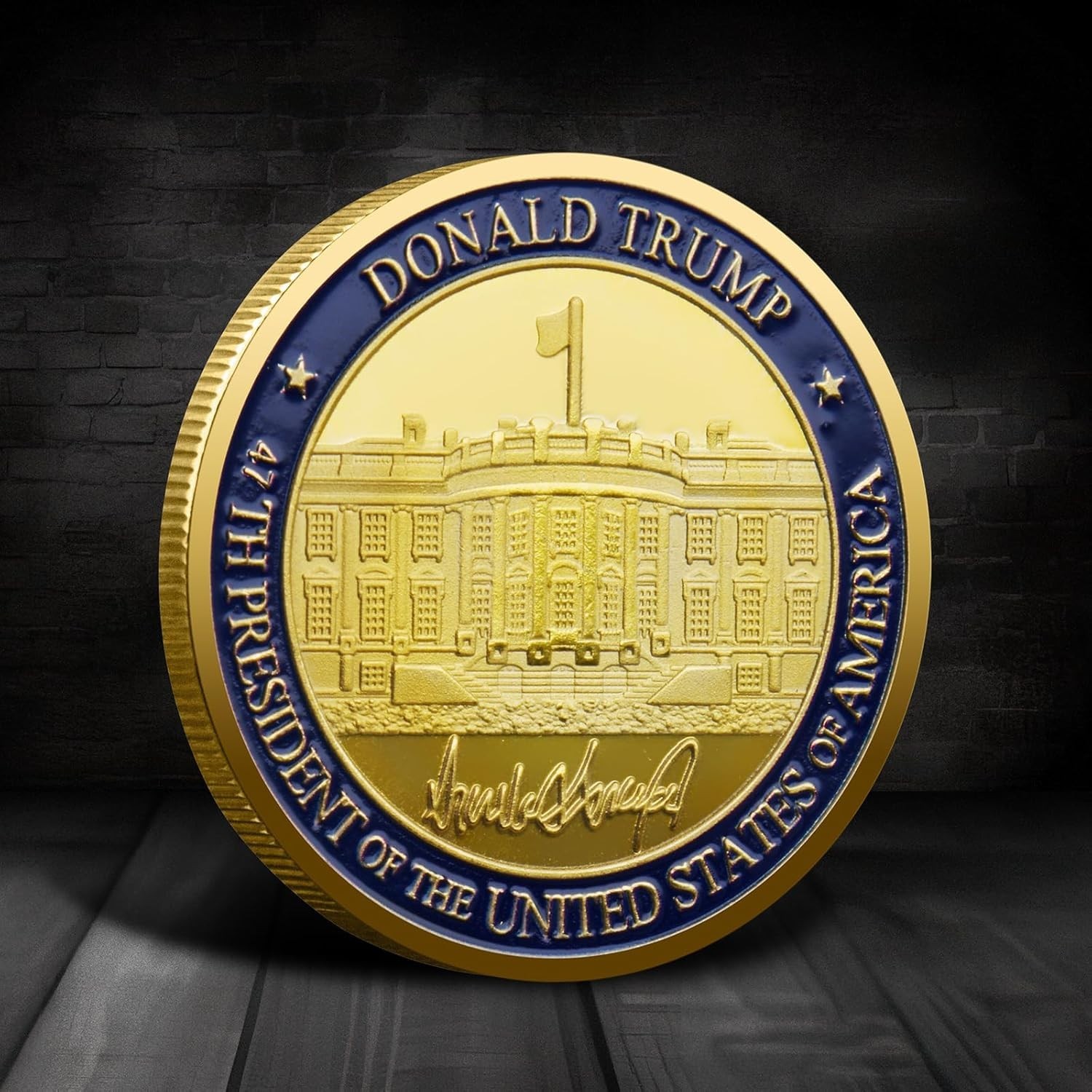 Donald Trump 45Th & 47Th Presidential Inauguration Challenge Coin ...