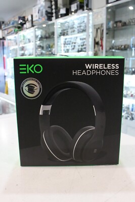 EKO Wireless Bluetooth Headphones Black | eBay