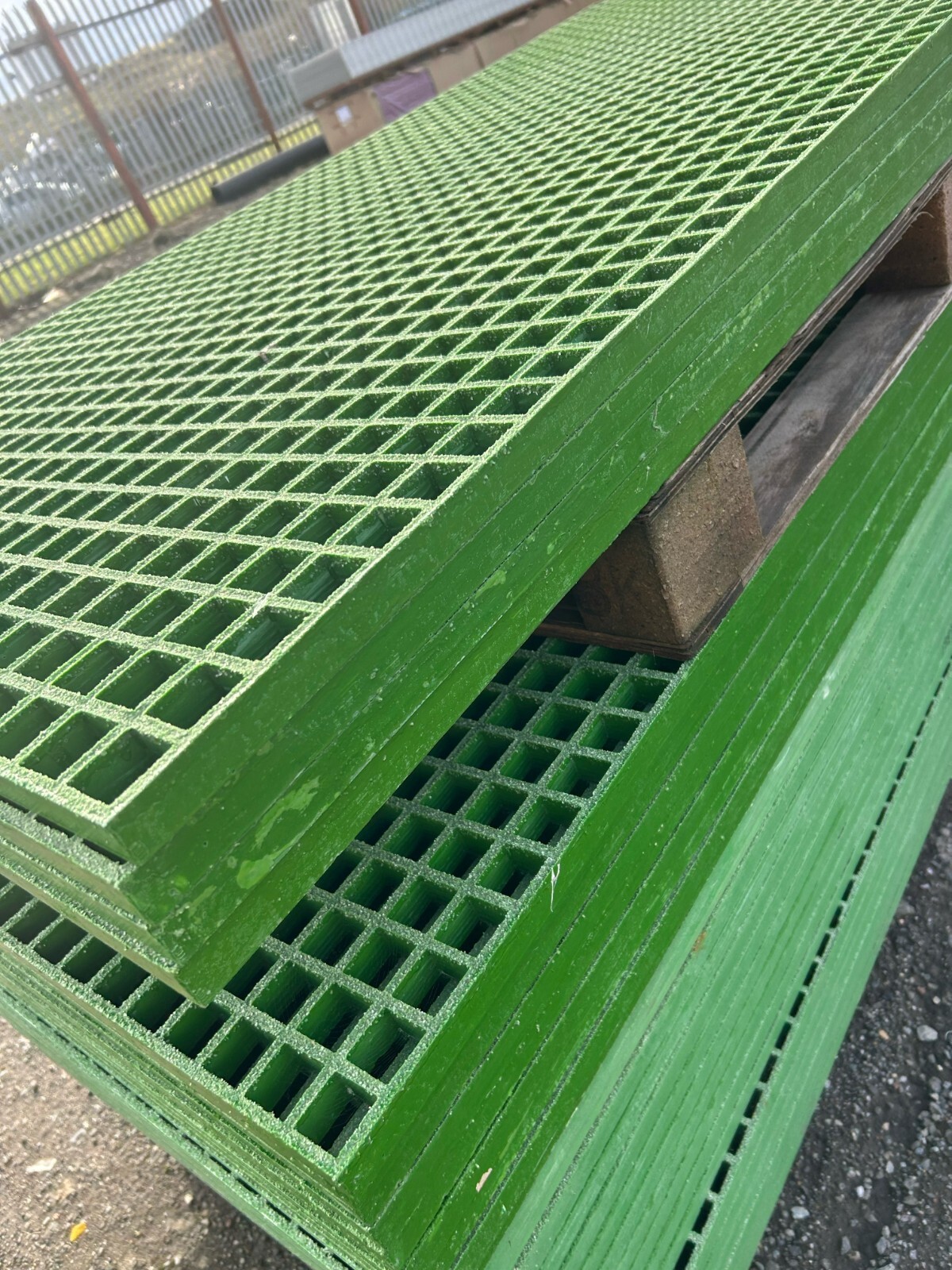 25mm Green GRP Grating 2m x 1m – Anti-Slip, Heavy Duty | eBay UK