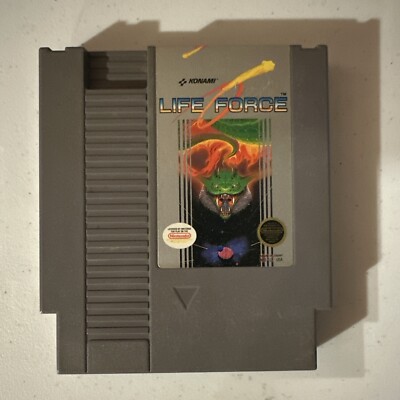 Life Force (Nintendo Entertainment System, 1988) NES Tested 83717110118 ...