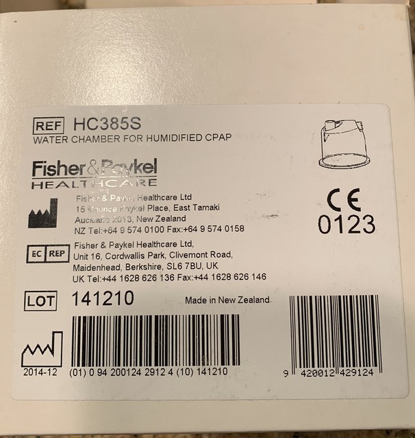 Fisher & Paykel Healthcare Humidification Chamber Ref HC325S for sale ...