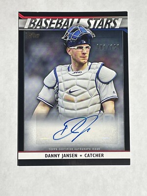 2020 Topps Update Baseball Stars Auto Black /199 Danny Jansen #BSA-DJ ...