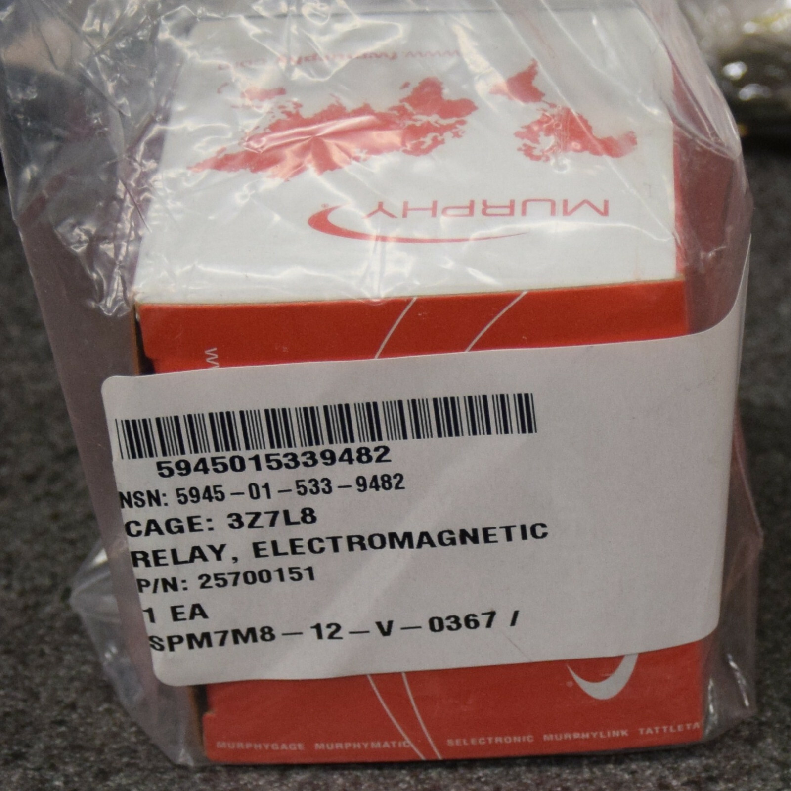 MURPHY 518APH-24 TATTLETALE MAGNETIC SWITCH 25700151 24 VOLT 518APH24 ...