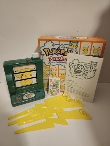 Pokemon Pikachu Match'em Catch'em Game 1999 100% Complete | eBay