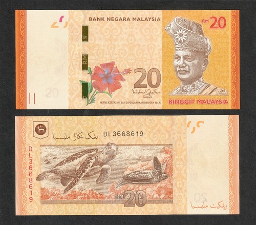 Malaysia 20 Ringgit RM20 (2024) P54-D Rasheed Ghaffour Sign banknote ...