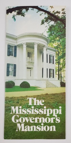 1970s Jackson Mississippi MS Governor's Mansion Cliff Finch Vtg Travel ...