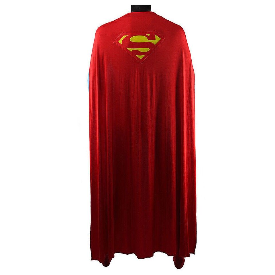 52 Superman Cape Red Men Cloak Superhero Cosplay Costume for Suit ...