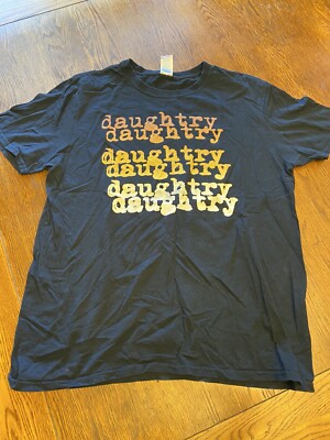 Daughtry Baptized Tour Graphic Shirt Sz L | eBay