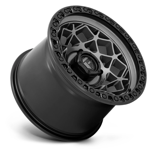 Fuel D784 UNIT 15X10 +0 Gunmetal With Black Ring Wheel Rim 4X137 (QTY 1 ...