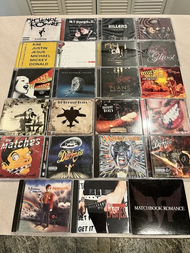 Emo Indie Pop Rock Cd Lot My Chemical Romance Panic At The Disco ...