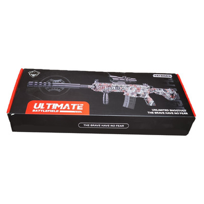 Electric M4 Auto Gel Ball Blaster Toy Gun Splatter Shot Effect ...